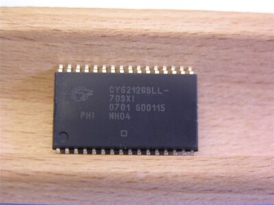 2 Cypress CY62128BLL-70SXI MoBL 128K x 8 Static RAM ICs | eBay