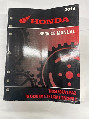OEM 2014 HONDA TRX420 FA1/FA2/TM1/TE1/FM1/FM2/FE1 RANCHER SERVICE ...