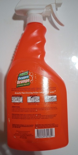 La's Totally Awesome Oxygen Orange All Purpose Degreaser Spot Remover ...
