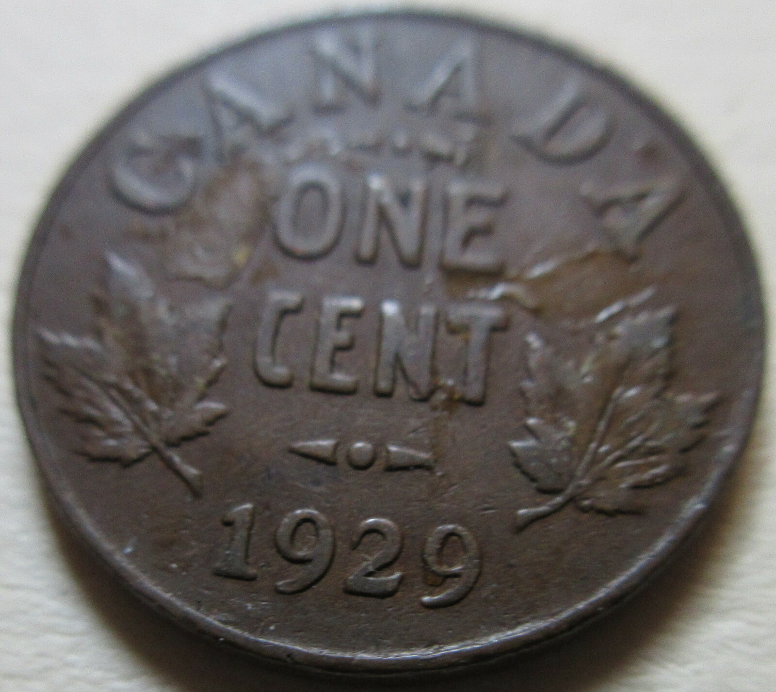 1929 Canada Small Cent Coin. Rare Re-Engraved NICE GRADE (RJ729) | eBay