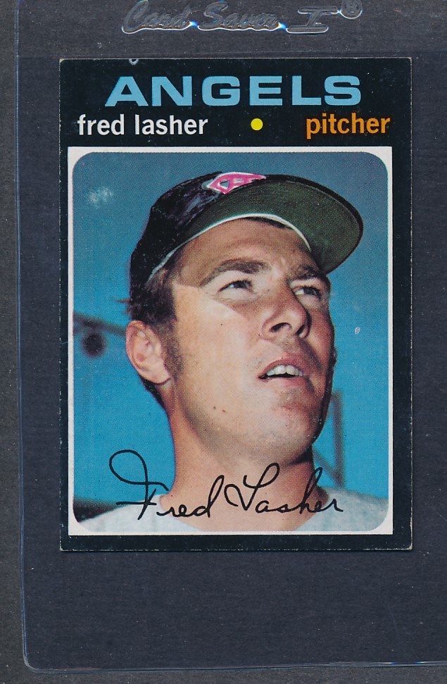 1971 Topps #707 Fred Lasher Angels EX *5285 | eBay