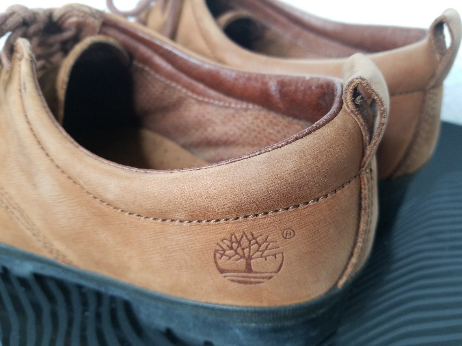 Timberland Brown Leather Low Cut Hiking Boots Waterpr… - Gem