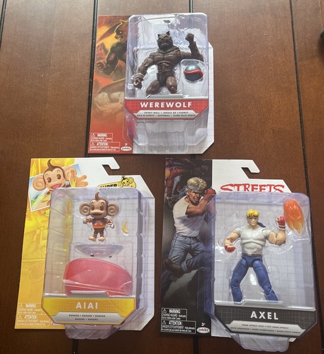 Action Figures Super Monkey Ball AiAi Altered, Beast Werewolf, Streets ...