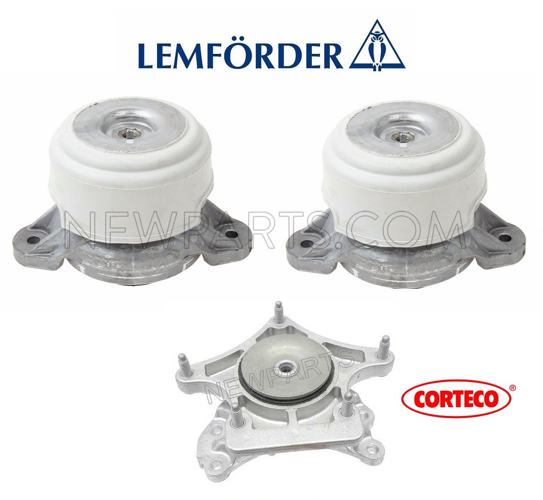 For Mercedes W218 CLS400 W212 E350 4Matic Transmission Mount & Engine ...
