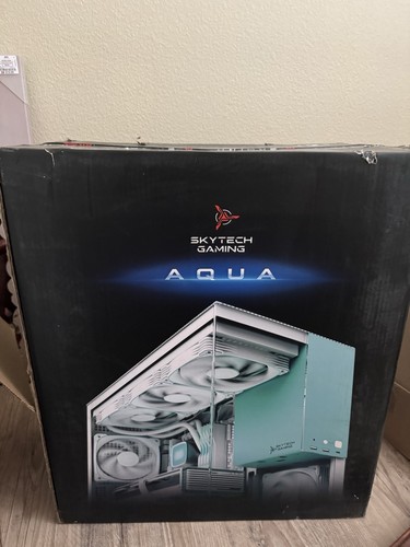 Skytech Gaming Aqua Desktop, Ryzen 7800X3D 4.2 GHz AMD RX 9060XT 16GB, 32GB DDR5 | eBay