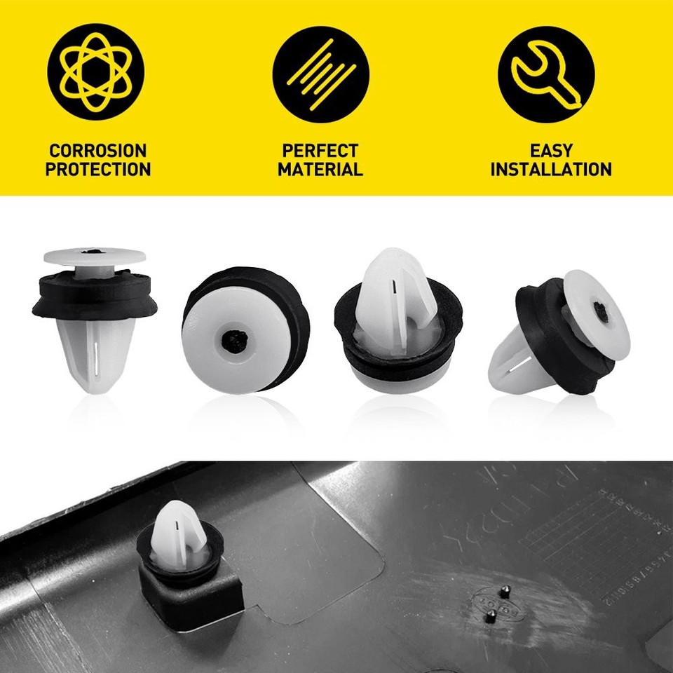 Side Mould Door Body Trim Panel Clips Fits Ford Transit Land Rover ...