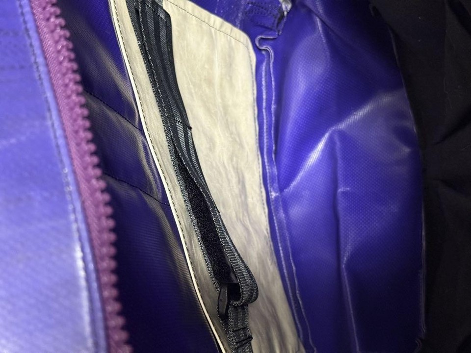 Freitag F49 Fringe Purple Canvas Messenger Bag | eBay