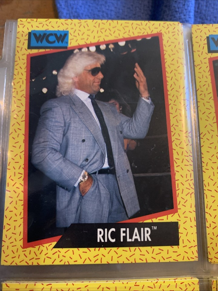 Rick Flair 9 Card LOT Impel WCW, The Nature Boy 🔥 Woooo Baby | eBay