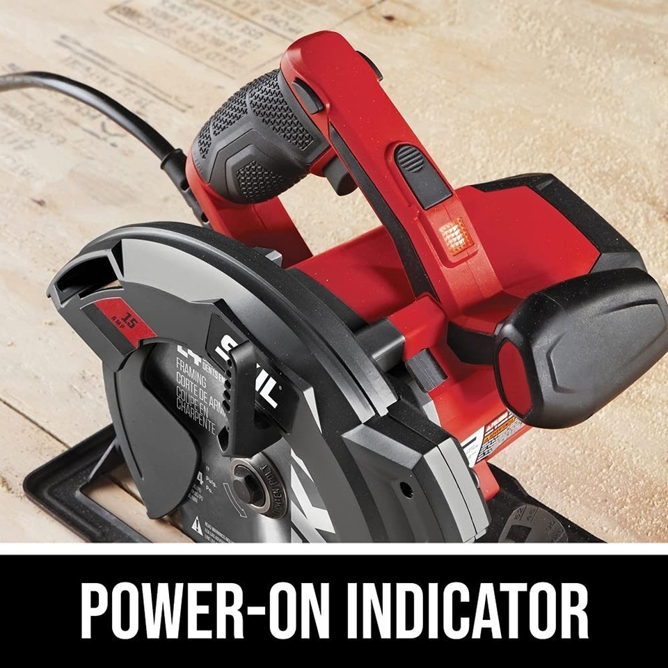 SKIL 15 Amp 7-1/4 Inch Circular Saw with Single Beam Laser Guide - 5280 ...