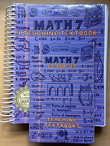 Teaching Textbooks Math 7 by Greg Sabouri | eBay