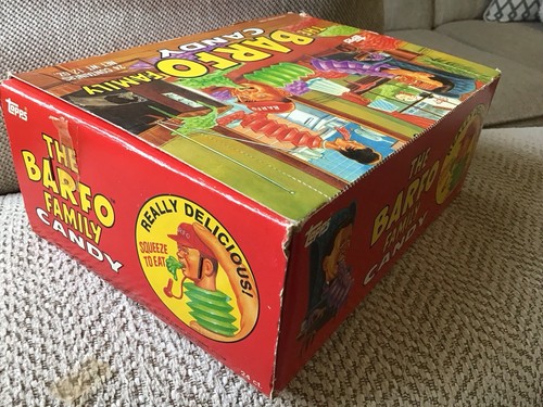 24 VINTAGE TOPPS BARFO FAMILY CANDY COUNTER DISPLAY NEVER USED VOMET ...