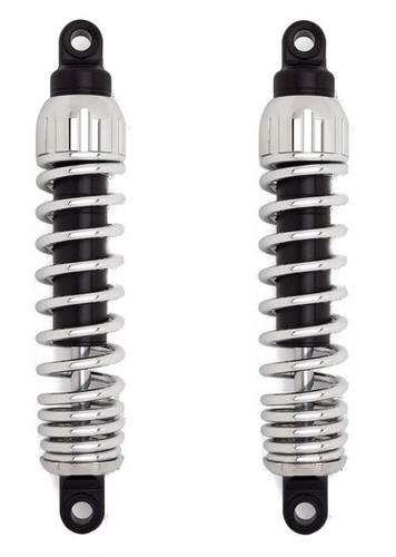 Progressive Suspension 444 Series Shocks Heavy Duty 11.5" Chrome #444 ...
