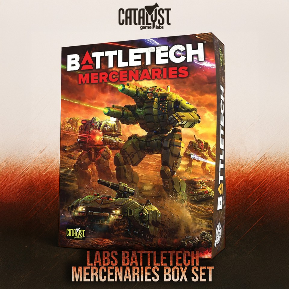 Catalyst Game Labs BattleTech Standard Edition Mercenaries Box Set ...