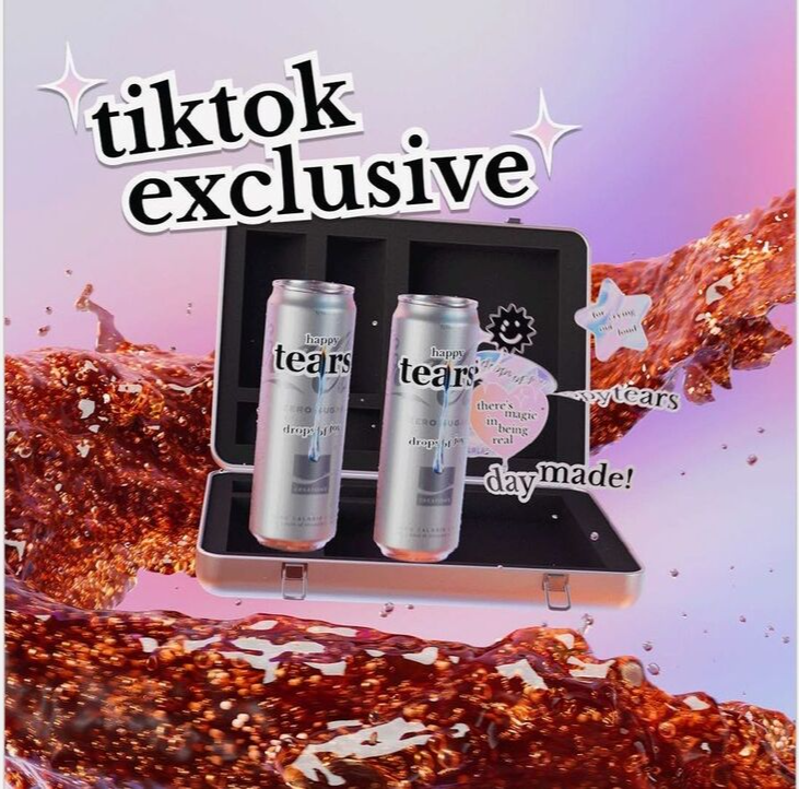 Coca‑Cola Happy Tears Zero Sugar Hype Kit 2024 Limited Edition Release ...