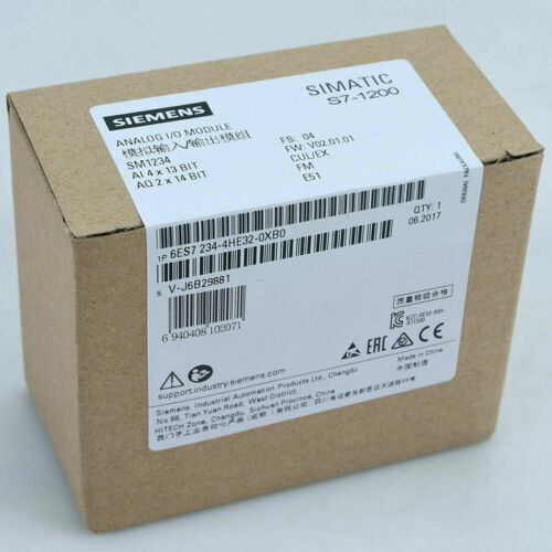 6ES7 234-4HE32-0XB0 Siemens SIMATIC S7-1200 Analog SM1234 6ES7234-4HE32 ...