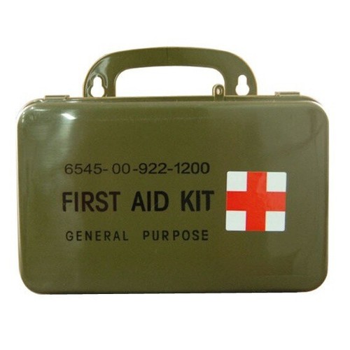 General Purpose Military Style First Aid Kit - Vehicle Emergency Kit ...