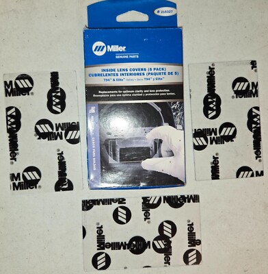 (3) Miller 216327 Inside Cover Lens Elite and Digital Elite T94, 3 pack ...