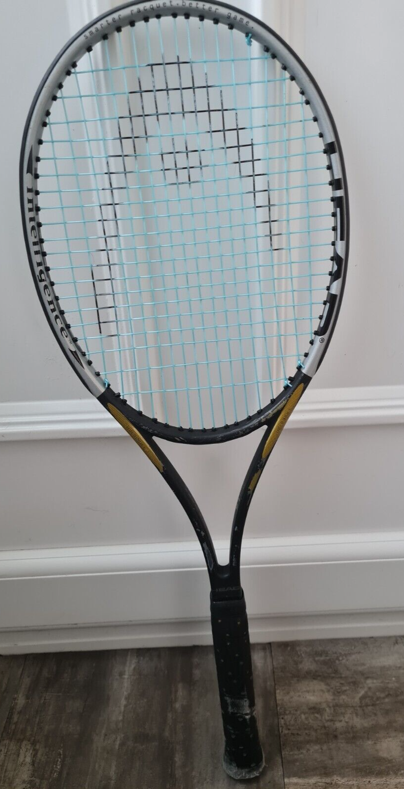 Head Intelligence I. Prestige Tennis Racket Grip 4 3/8-3 Used Made in ...