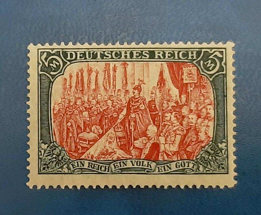Germany Stamps Deutsches Reich 5 Mark 1902 Mi. Nr. 81 (17698) | eBay