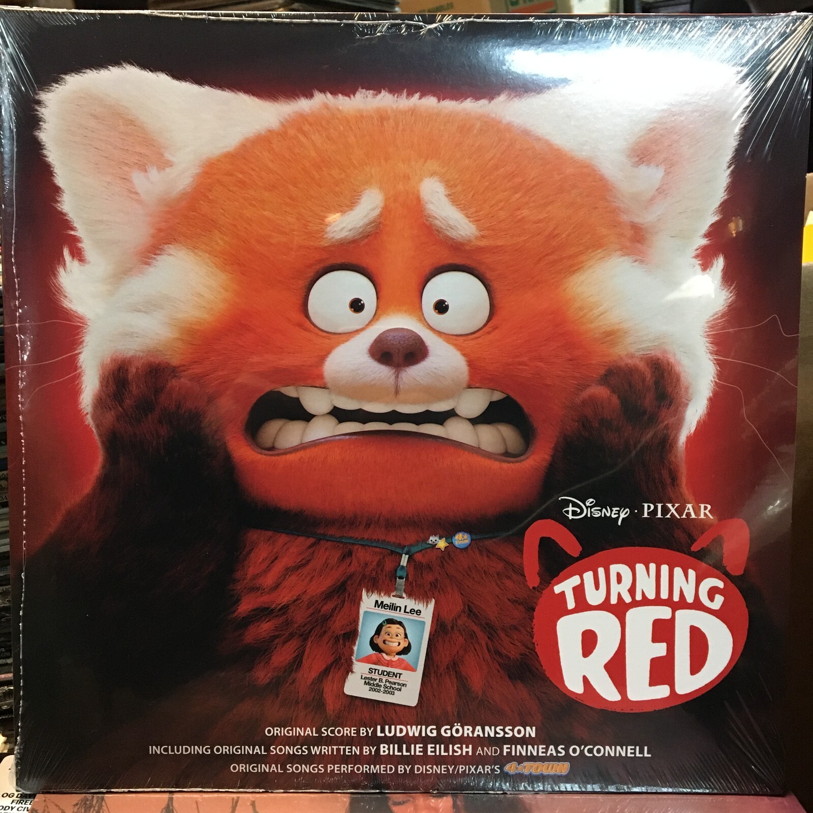 Turning Red (Original Soundtrack) by (Record, 2023) Sealed, Shelf wear ...