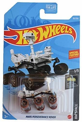 Hot Wheels Mars Perseverance Rover, [White] 95/250 Space 1/5 | eBay