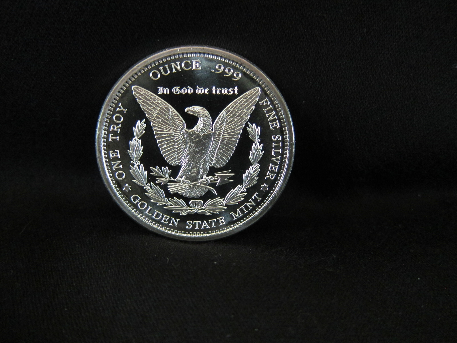 GSM Morgan Dollar 1 oz .999 Silver Capsuled USA Made BU Round Proof ...