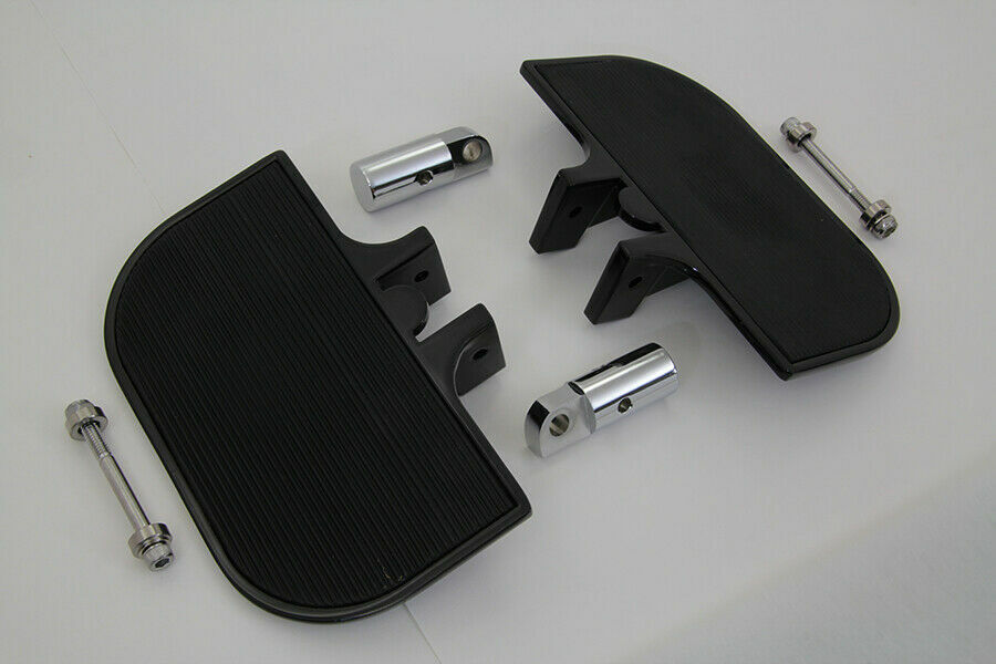 Passenger Mini Footboard Set Black for Harley Davidson by V-Twin | eBay
