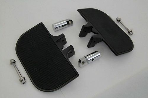 Passenger Mini Footboard Set Black for Harley Davidson by V-Twin | eBay