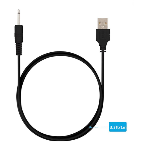 USB 2.0 to 2.5mm DC Charging Cable Mono 2A Audio Line Cord 2 Computer ...