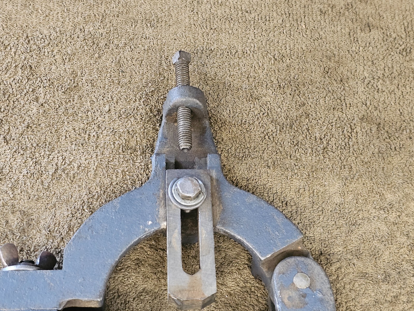 Logan AC291 11" Lathe Steady Rest 3" Bore Metal Mill Swing Top Latch ...