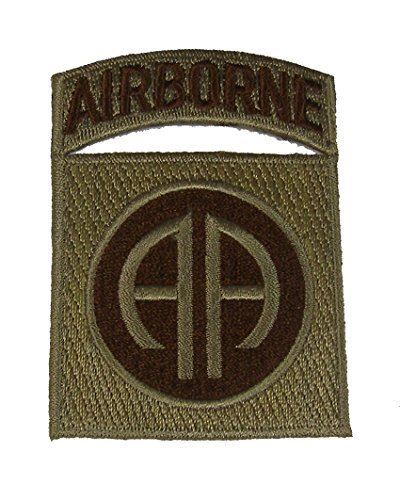 US ARMY 82ND AIRBORNE DIVISION ABD ABN DIV AA ALL AMERICAN PATCH ...