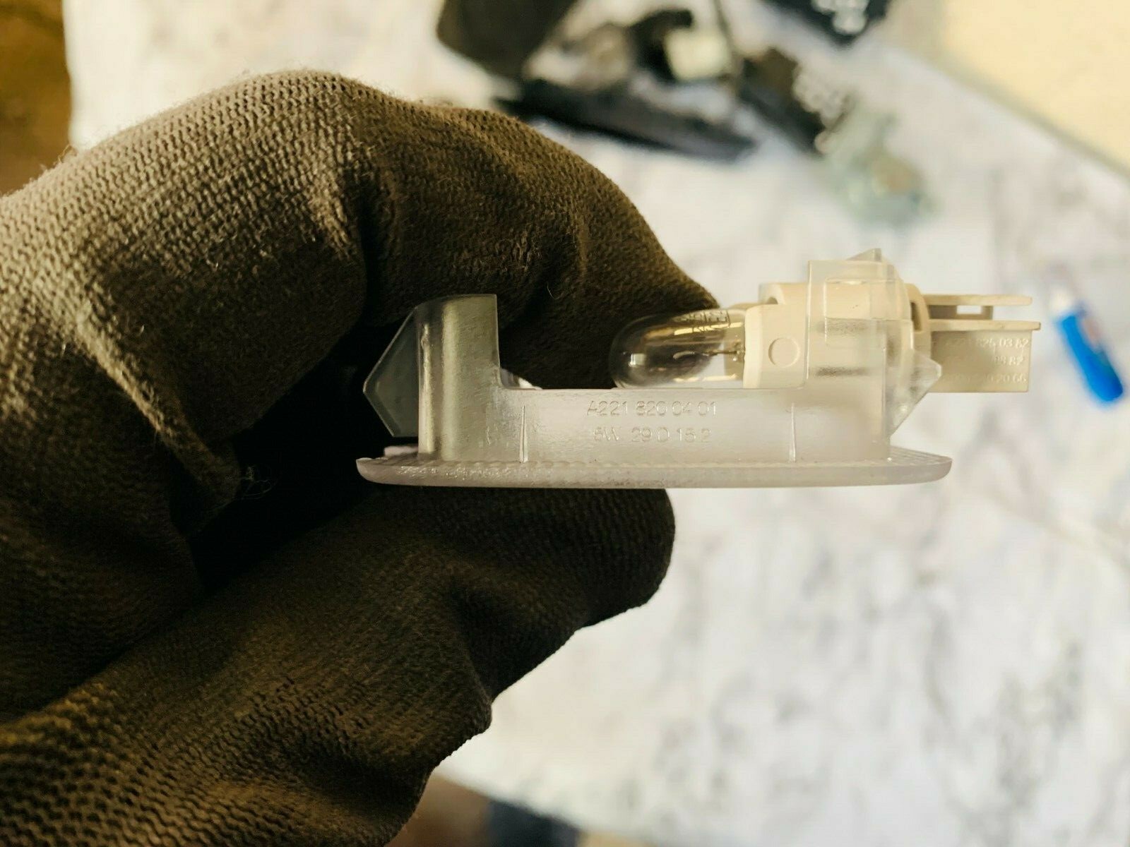 MERCEDES CLA, GLA, A, B, E, SLK & SL CLASS 2009- 2020 INTERIOR LIGHT ...