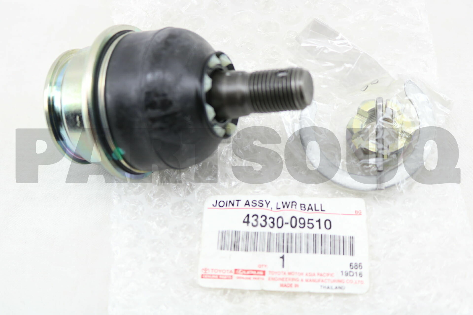 4333009510 Genuine Toyota JOINT ASSY, LOWER BALL, FRONT, RH/LH 43330 ...