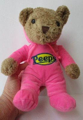 PEEPS TEDDY BEAR 11" PLUSH Easter BST-3 | eBay