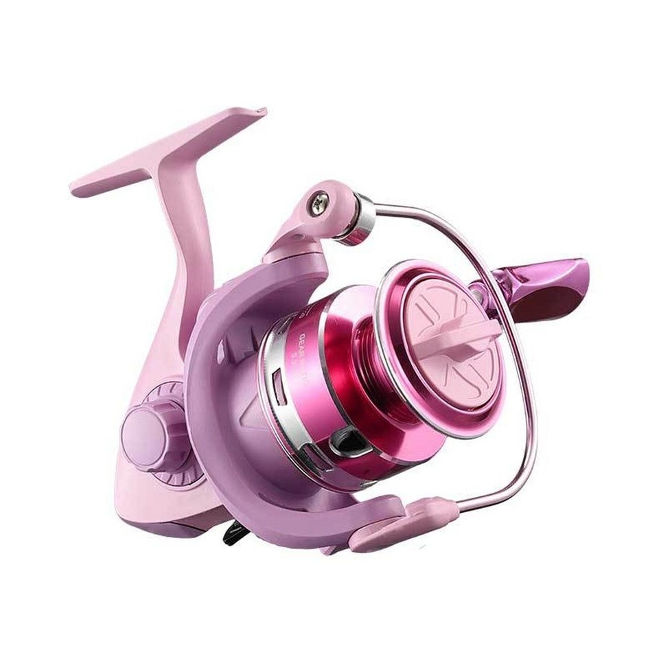 Metal Line Cup Pink Fishing Reel 8KG Drag Power Saltwater Fishing ...