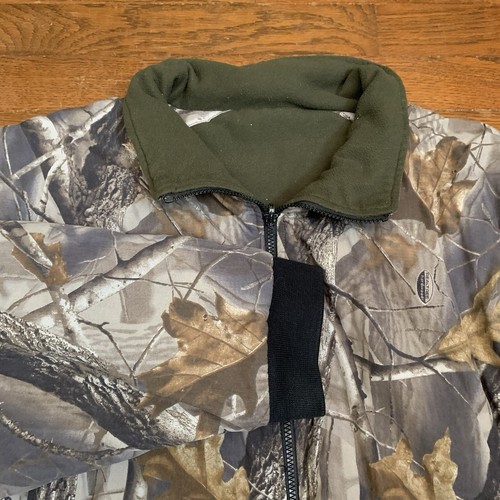 Remington Fleece Reversible Jacket Coat Mens XL Realtree Camo/Green ...