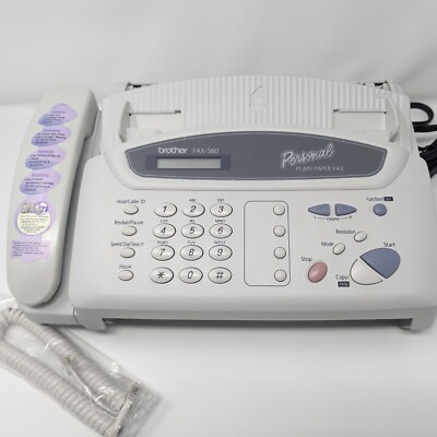 Brother FAX-560 Plain Paper Fax Machine - Business Fax | eBay
