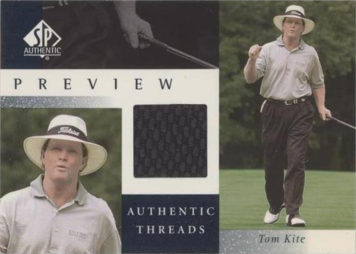 2001 SP Authentic Preview - Authentic Threads Tom Kite #TK-AT (MEM) for ...
