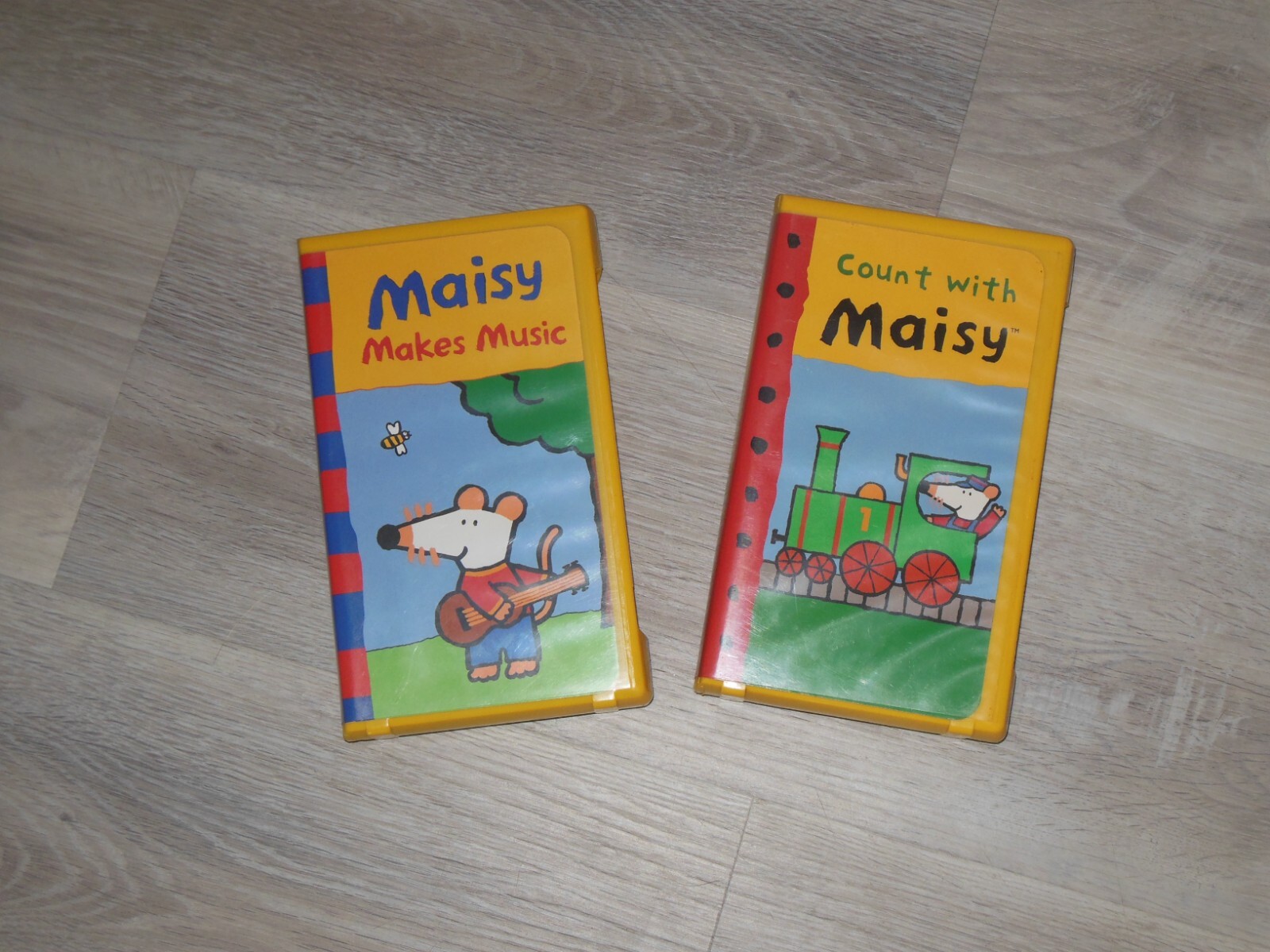 Count With Maisy and Maisy Makes Music (2 VHS, 1999) Both in Clamshell ...