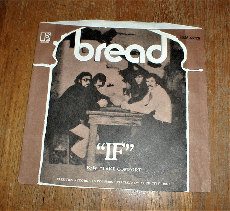 BREAD Orig 1971 "If" 45 PS NM-/VG++ | eBay