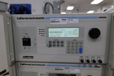 California Instruments CSW5550 5550VA 3ph AC/DC Power Supply w/ opt ...