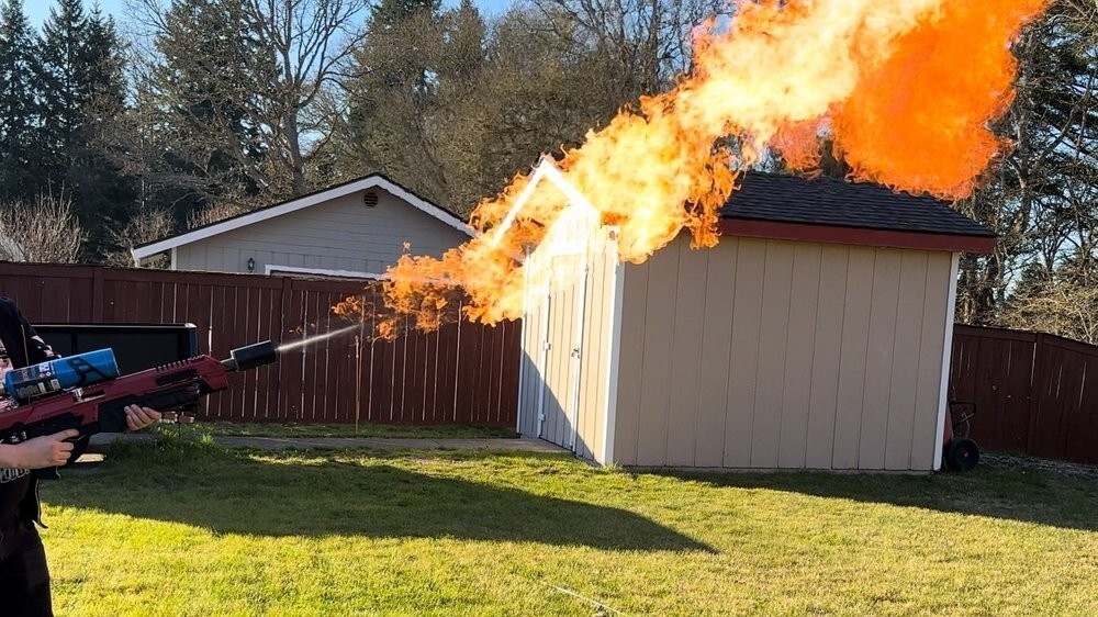 Not A Flamethrower Black “Super Scorcher" New! | eBay