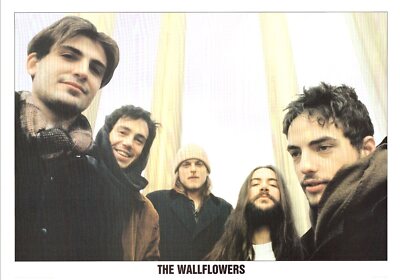 Vintage The Wallflowers Young Rock Band Group Shot Pyramid Poster 24 x ...
