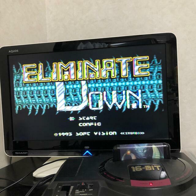Eliminate Down (Sega Genesis, 1993) for sale online | eBay