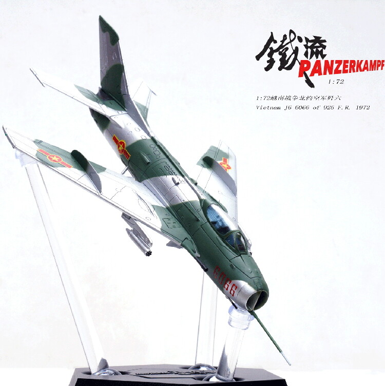 PANZERKAMPF 1/72 Vietnamese air force J-6 Fighter 14640PK Finished ...