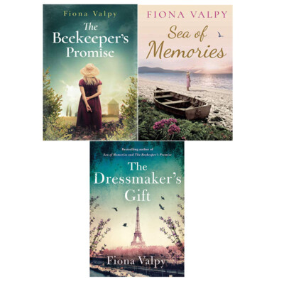 Fiona Valpy 3 Books Collection Set Beekeeper's Promise,Sea of Memories ...