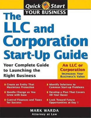 Mark Warda The Llc and Corporation Start-Up Guide (Paperback) (UK ...