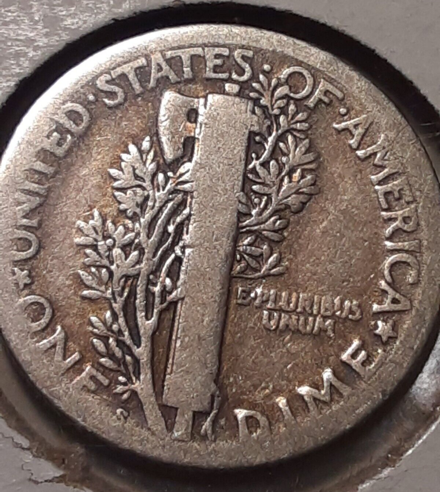 1923-S Mercury Dime 10c San Francisco Mint 90% Silver (#52s-9288 ...