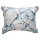 Frette At Home Blue Marble Standard Pillow Sham in Turquoise Set of 2 ...