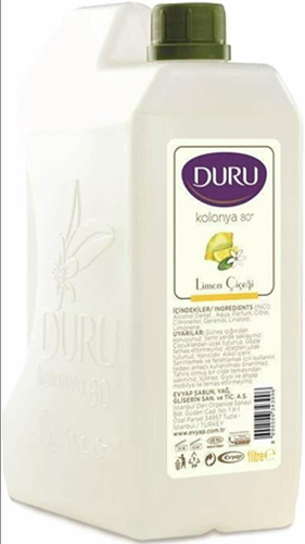 DURU TURKISH LEMON COLOGNE AFTERSHAVE REFILL BOTTLE 900 ML | eBay UK